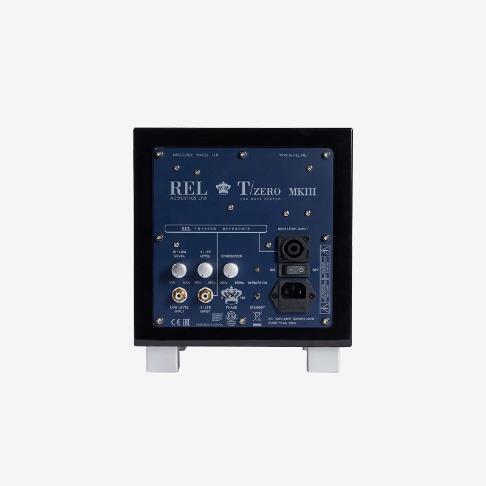 REL ACOUSTICS TZERO compact subwoofer with deep bass